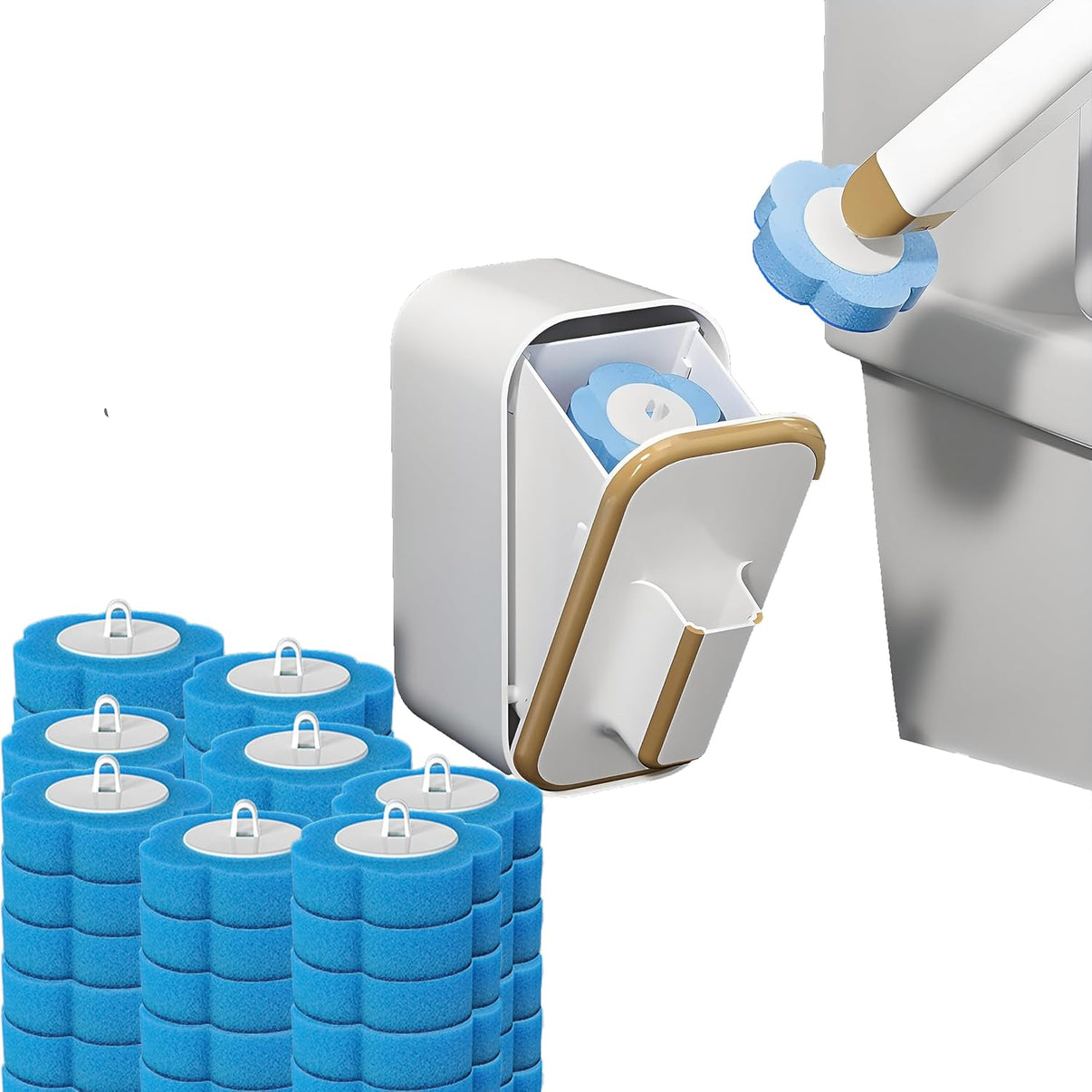Snap-On Toilet Cleaning Kit – Cozy Home