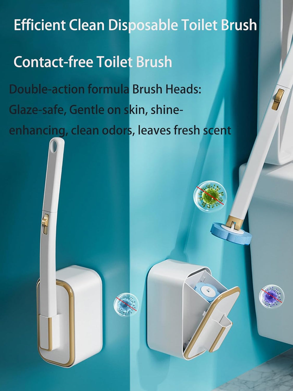 Snap-On Toilet Cleaning Kit – Cozy Home